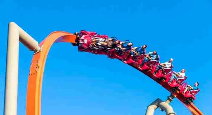 Raptor Roller Coasters - Single Rail Inline Seating Design - Rocky ...